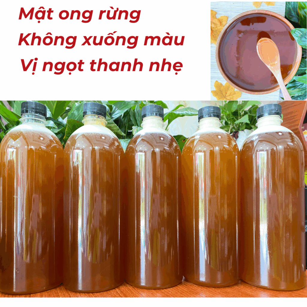 Mật ong hoa rừng Tây Nguyên, hương vị hoa rừng vị ngọt thanh nhẹ - Mật ...